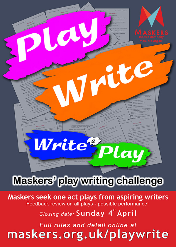 Play Write - Maskers Theatre Company